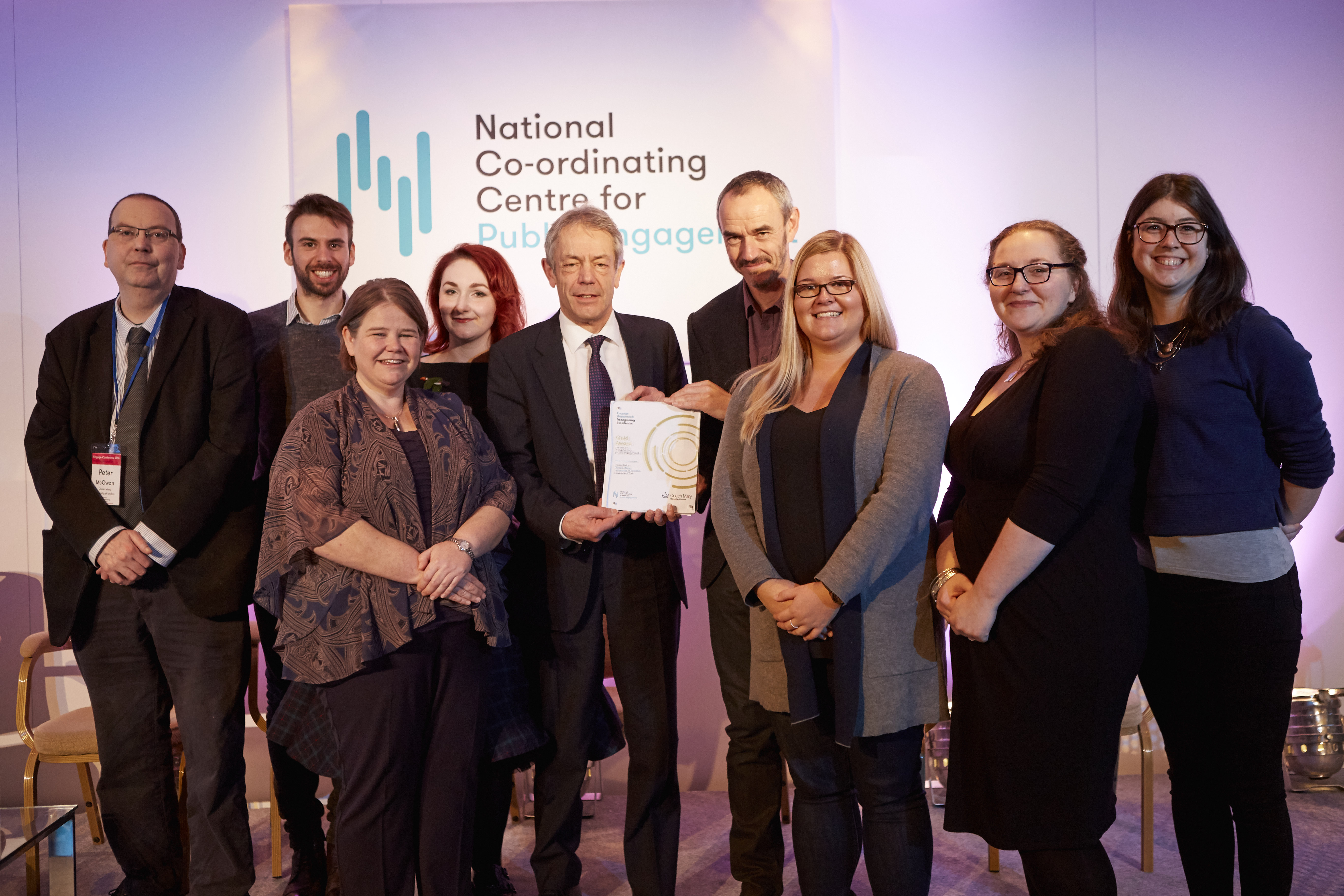 Queen Mary awarded first ever Engage Watermark | NCCPE